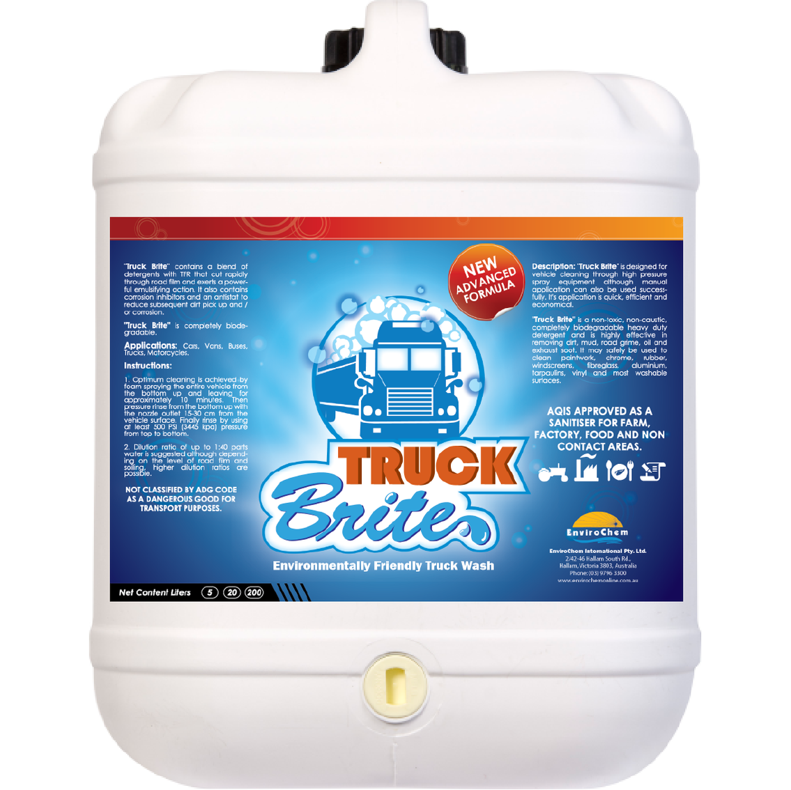 Truck Brite (Truck Wash) Neutral pH