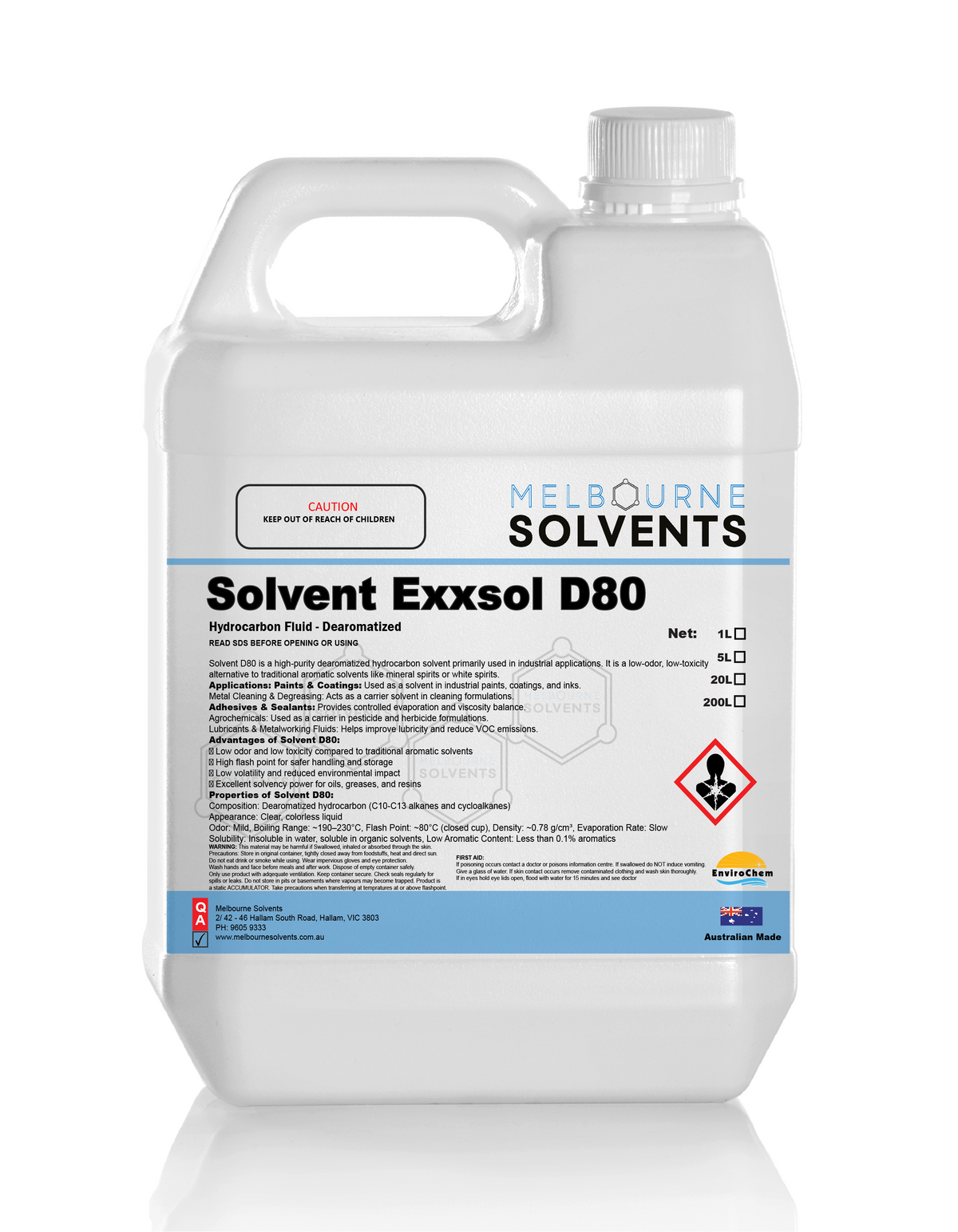 Solvent Exxsol D80