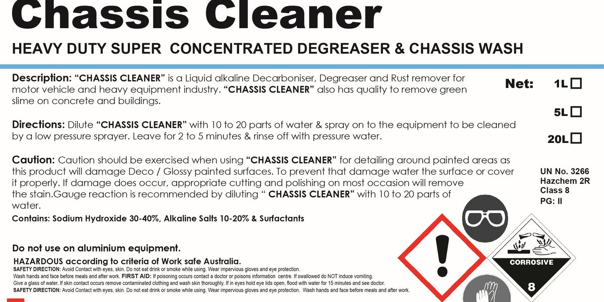 Chassis Cleaner (Super Concentrated)