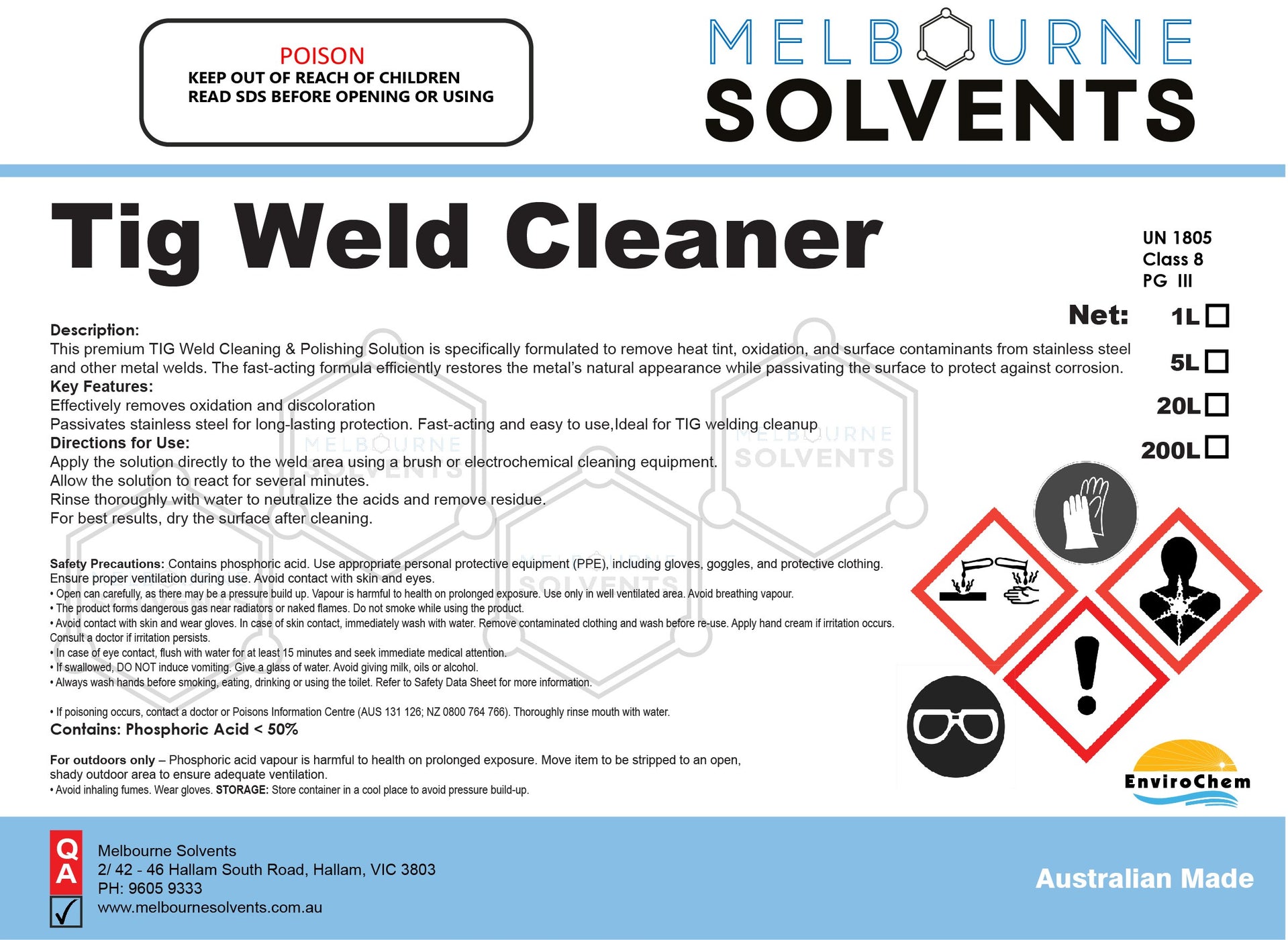 Tig Weld Cleaner