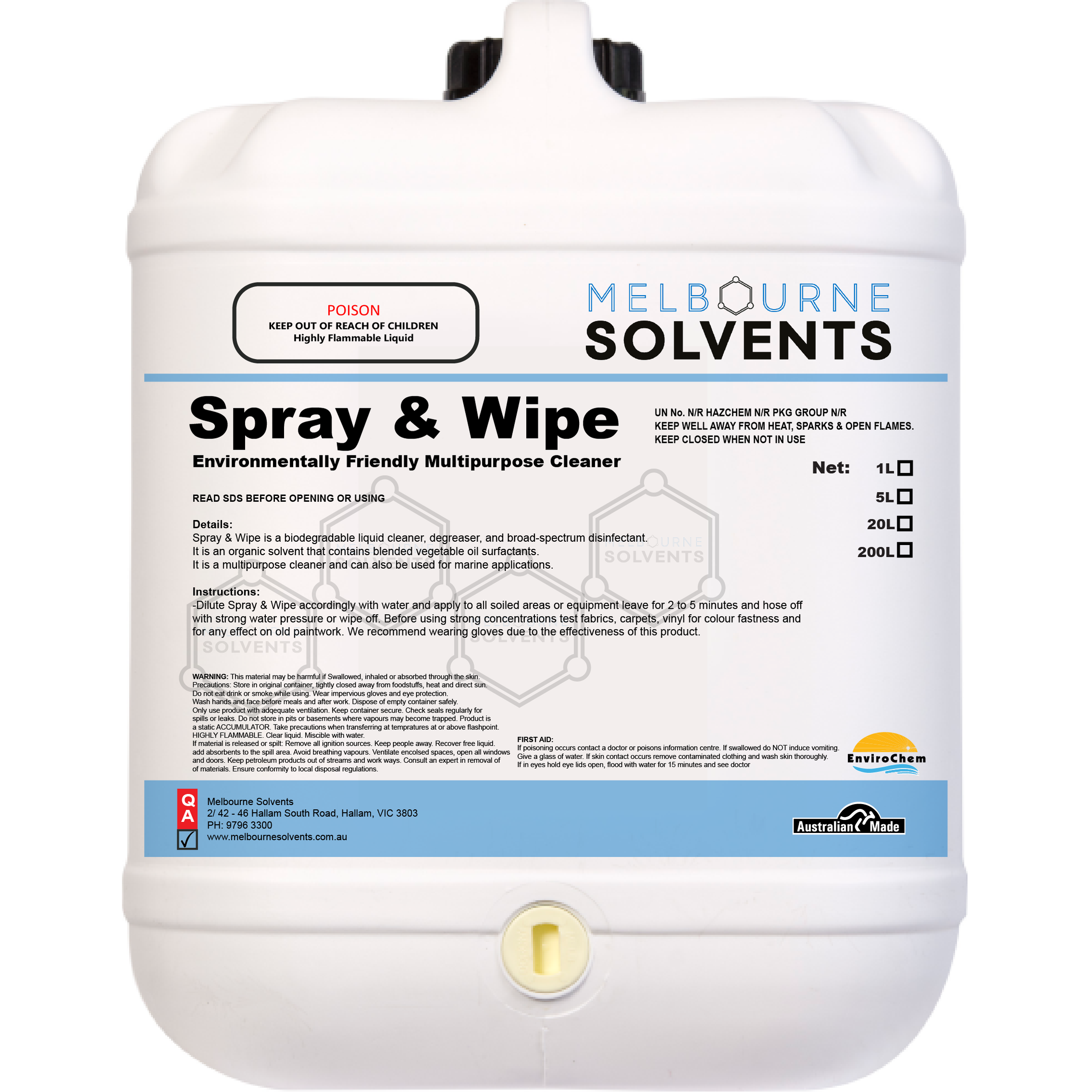 Buy Multipurpose Cleaner (Spray & Wipe)